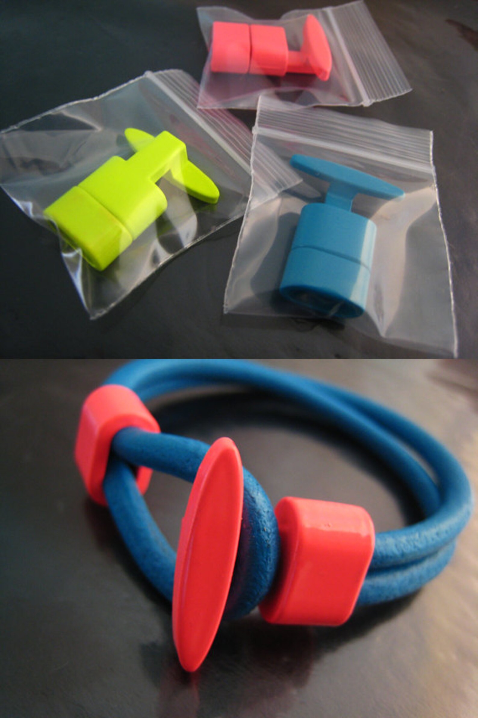 Finding 1 Set Neon Pink Metal T-bar Hook Loop Clasp Buckle - Etsy