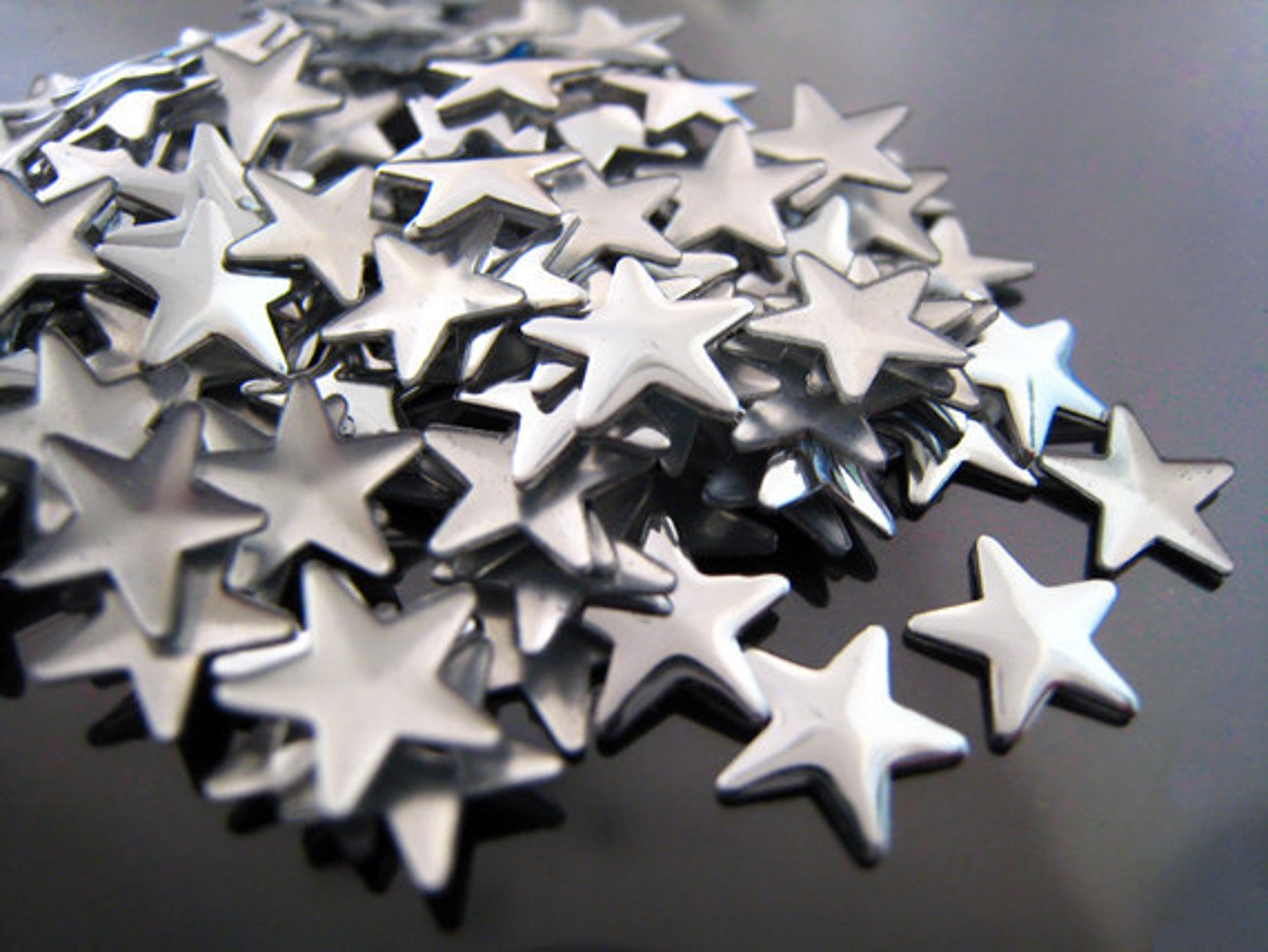 Finding 20 Pcs Silver Star Rhinestone Flatback Hotfix 8mm - Etsy