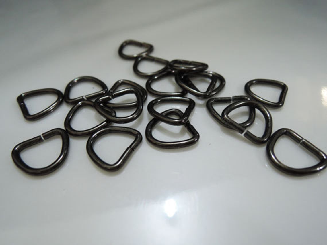 Finding 20 Pcs Black Triangle Shape Open Jump Rings - Etsy