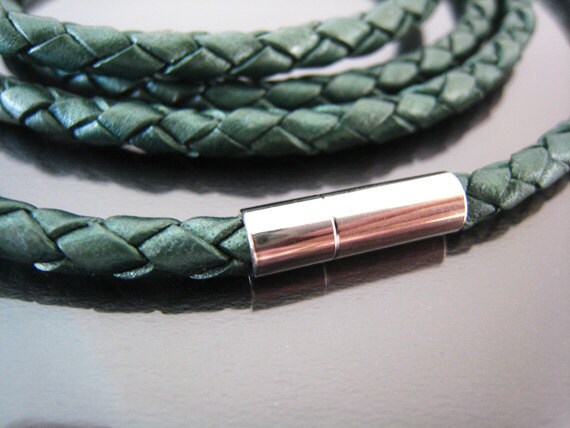 Leather Clasp 2 Sets Finding Silver Open Round Buckle Ends | Etsy