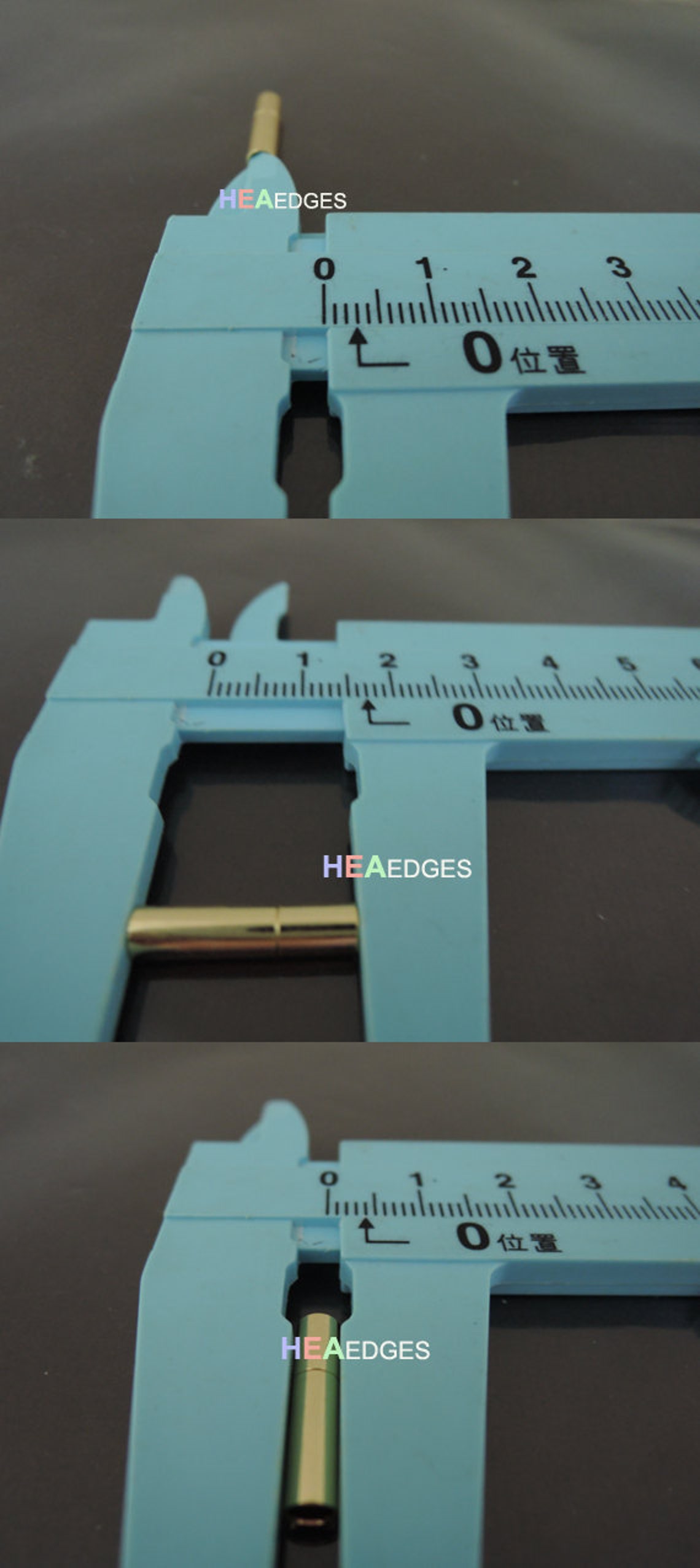 Finding - 2 Sets of Gold Open Round Buckle Ends Clasp Connector 17mm X ...