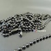 Ball Chain Keychain 140mm - 10pcs Finding Black Small Ball Chains Link ...