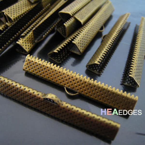 Large Crimp Ends - Etsy