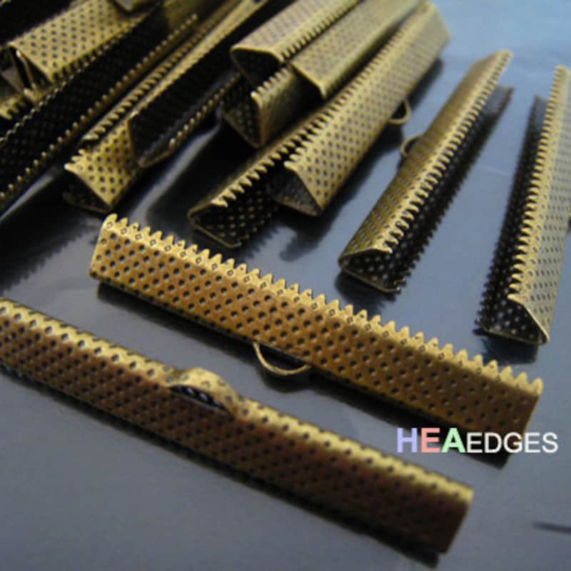 Large Crimp Ends - Etsy