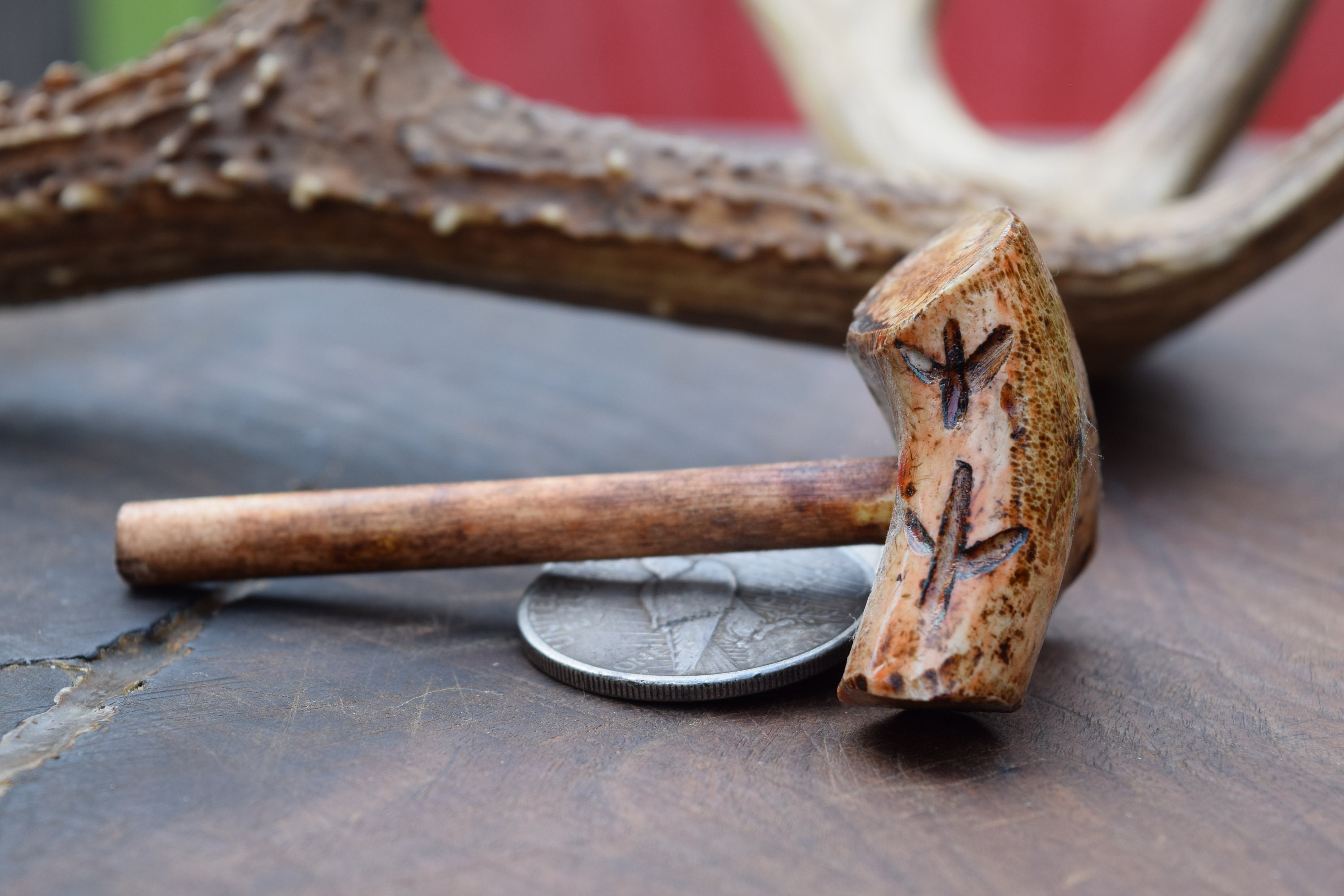 Deer Antler Ball Starter - Etsy