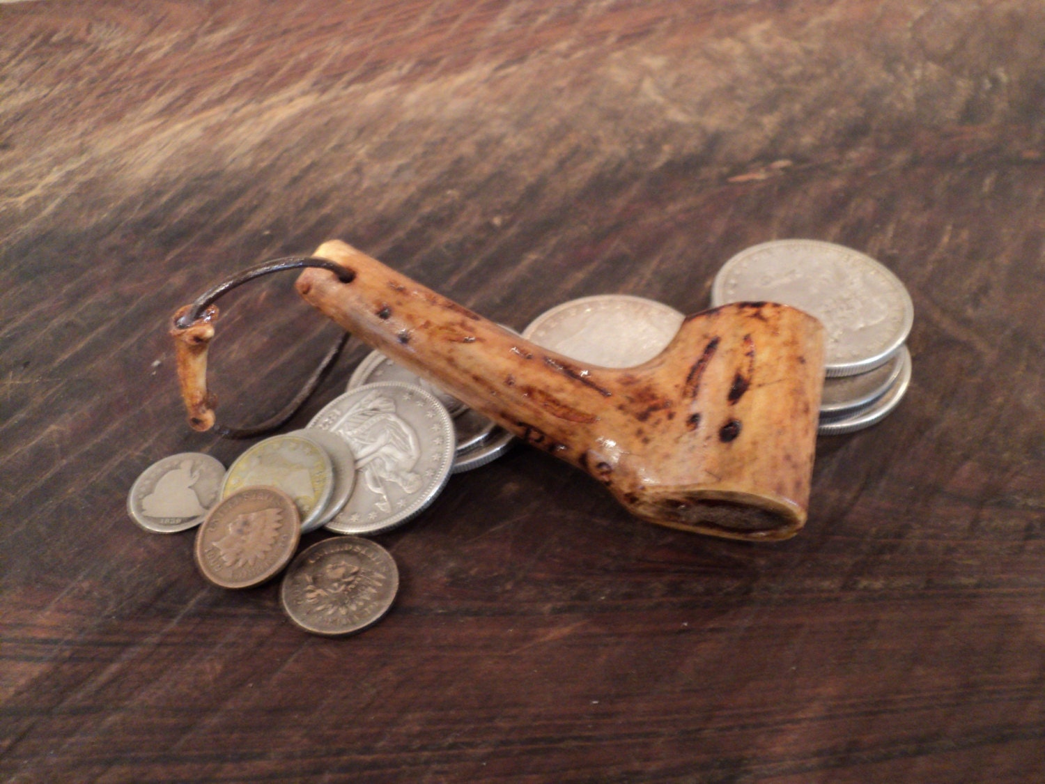 Hand Carved Antler Black Powder Measure 50gr Muzzleloading - Etsy