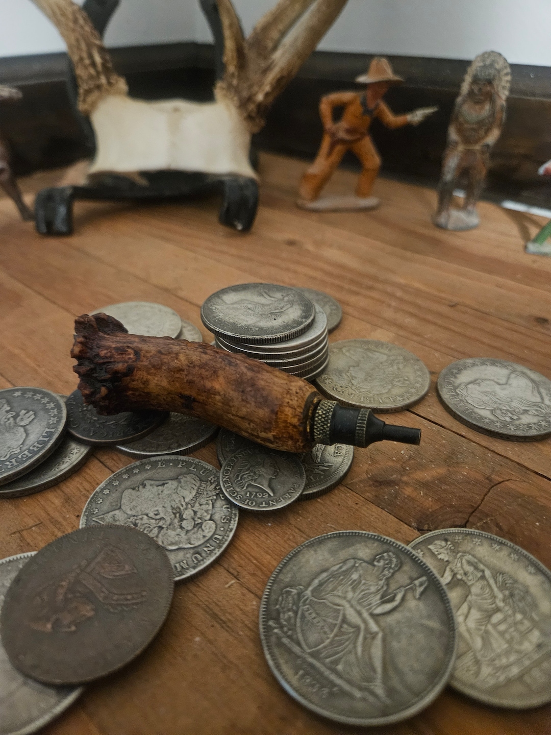 Deluxe Flintlock Pan Charger With 1892 Indian Head Penny Base - Etsy
