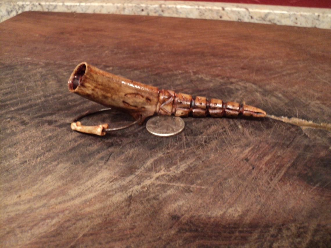 Hand Carved Antler Black Powder Measure Muzzleloading - Etsy