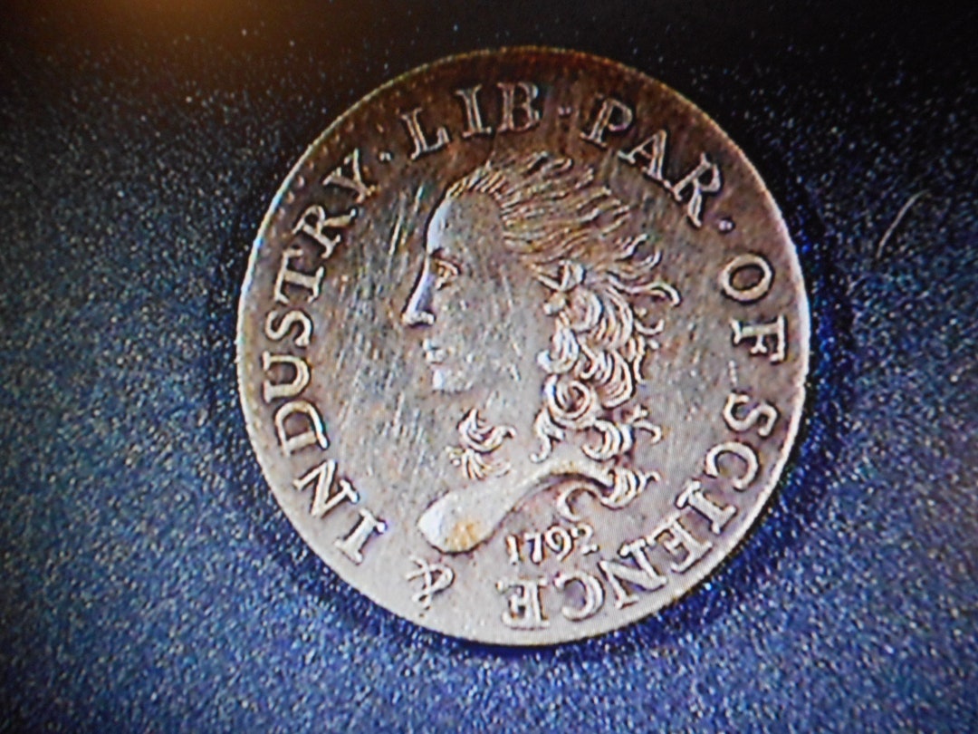 1792 Half Disme USA First Official Coin Replica - Etsy