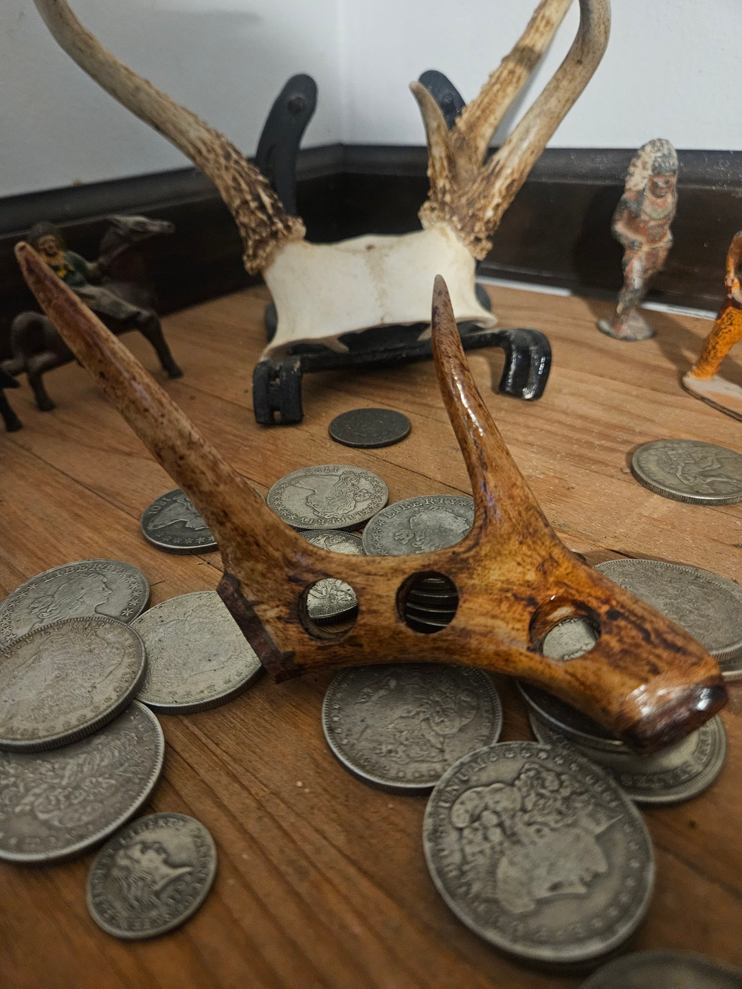 Unique Loading Block 50 Caliber Deer Antler - Etsy