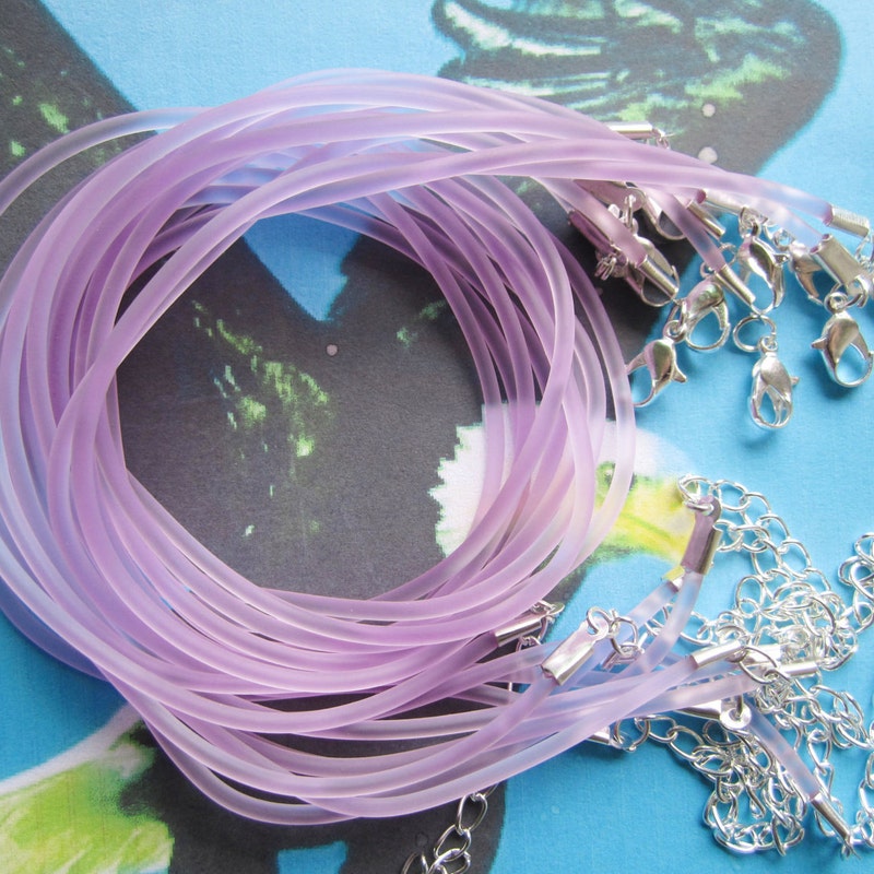 Rubber Necklace - Etsy