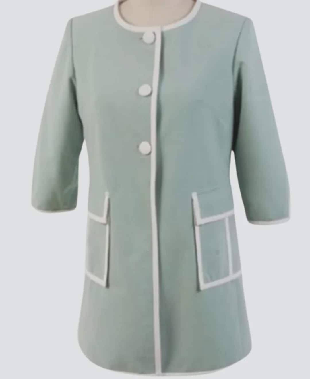 Gwen Stacy Coat | the Spider-man 2 Green Wool Overcoat - Etsy