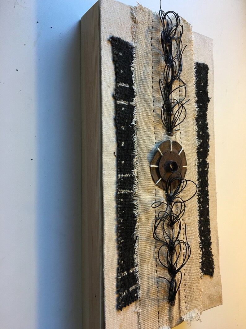 Mixed Media totem for New Growth - Etsy