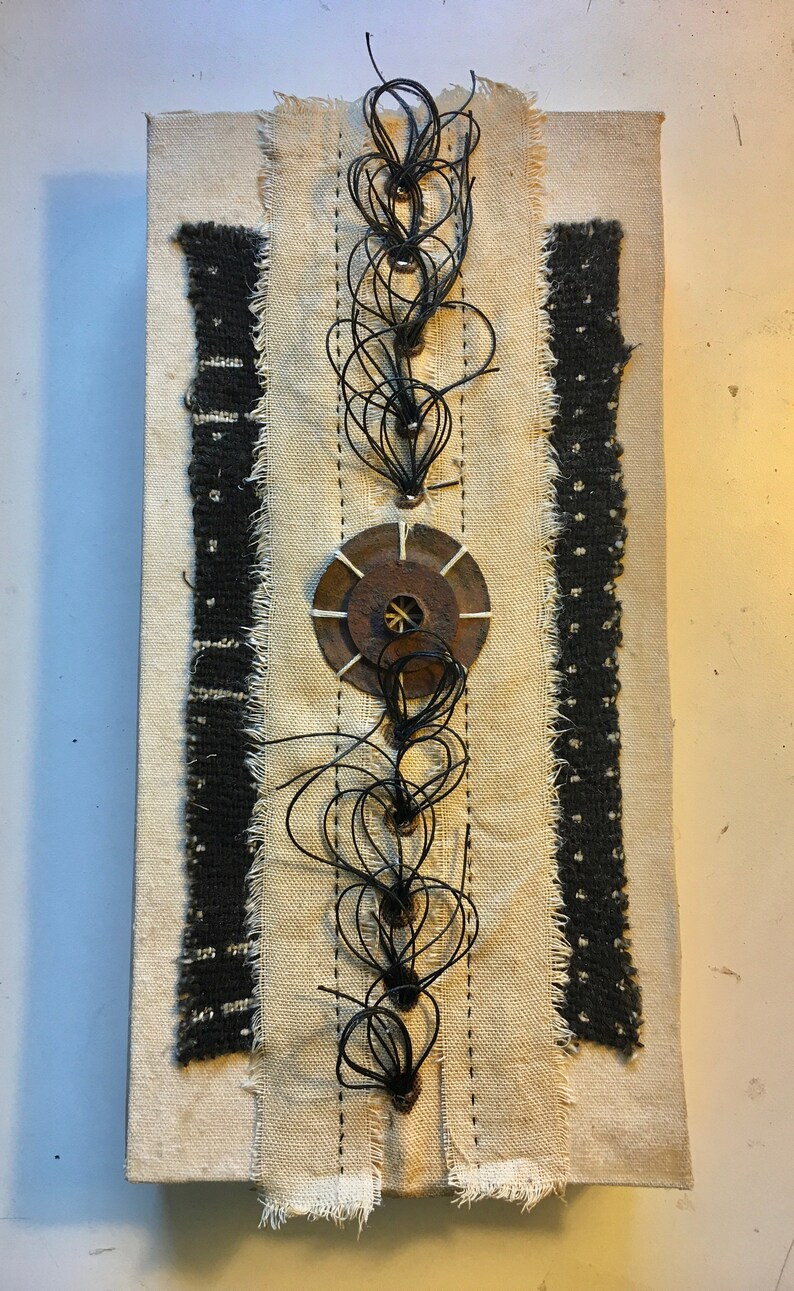 Mixed Media totem for New Growth - Etsy