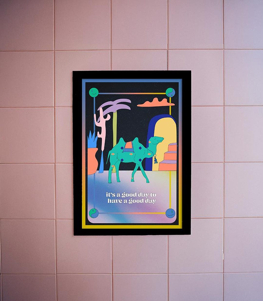 Good Days Wall Art, Trendy Gen Z Art Print, Gen Z Aesthetic, Dopamine ...