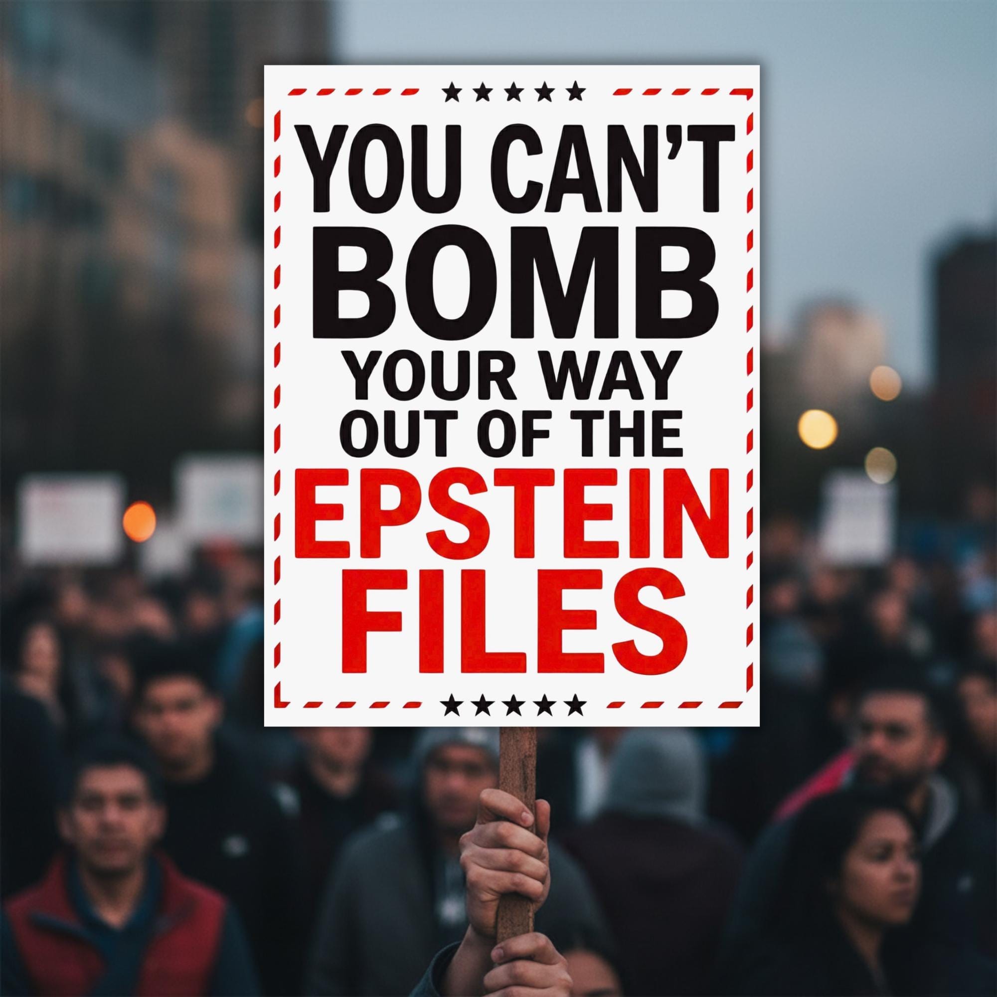 Printable Anti-trump Protest Signs Bundle, No Kings Protest Posters ...