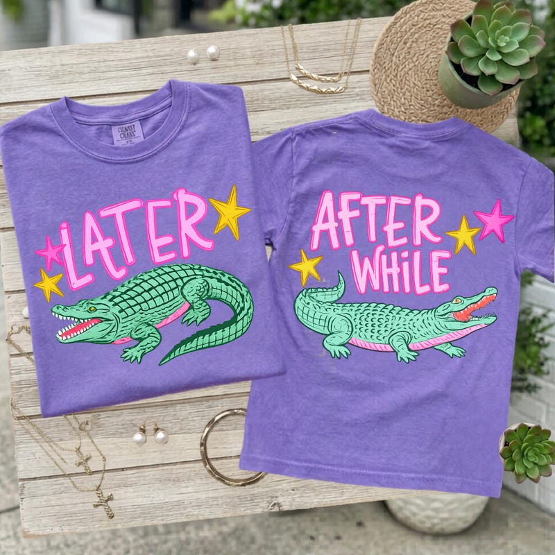 Cartoon Gator - Etsy
