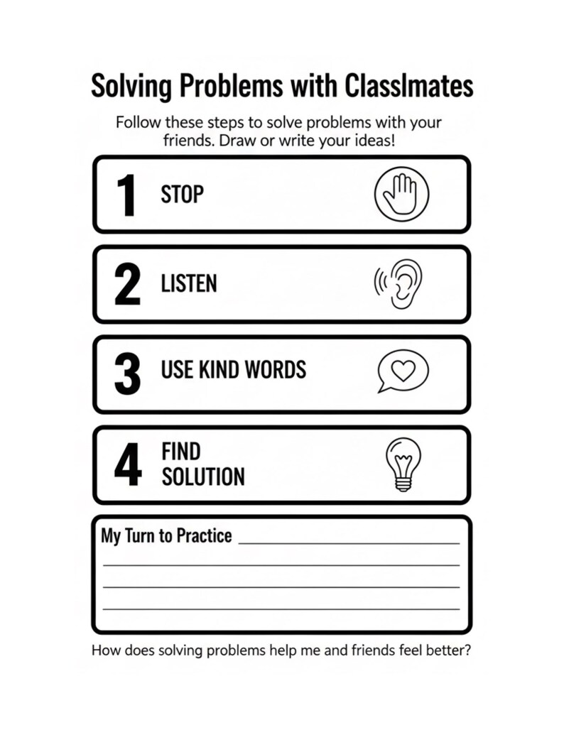 Anger Management Worksheets | Kids' Behavior, SEL Activities (PDF ...