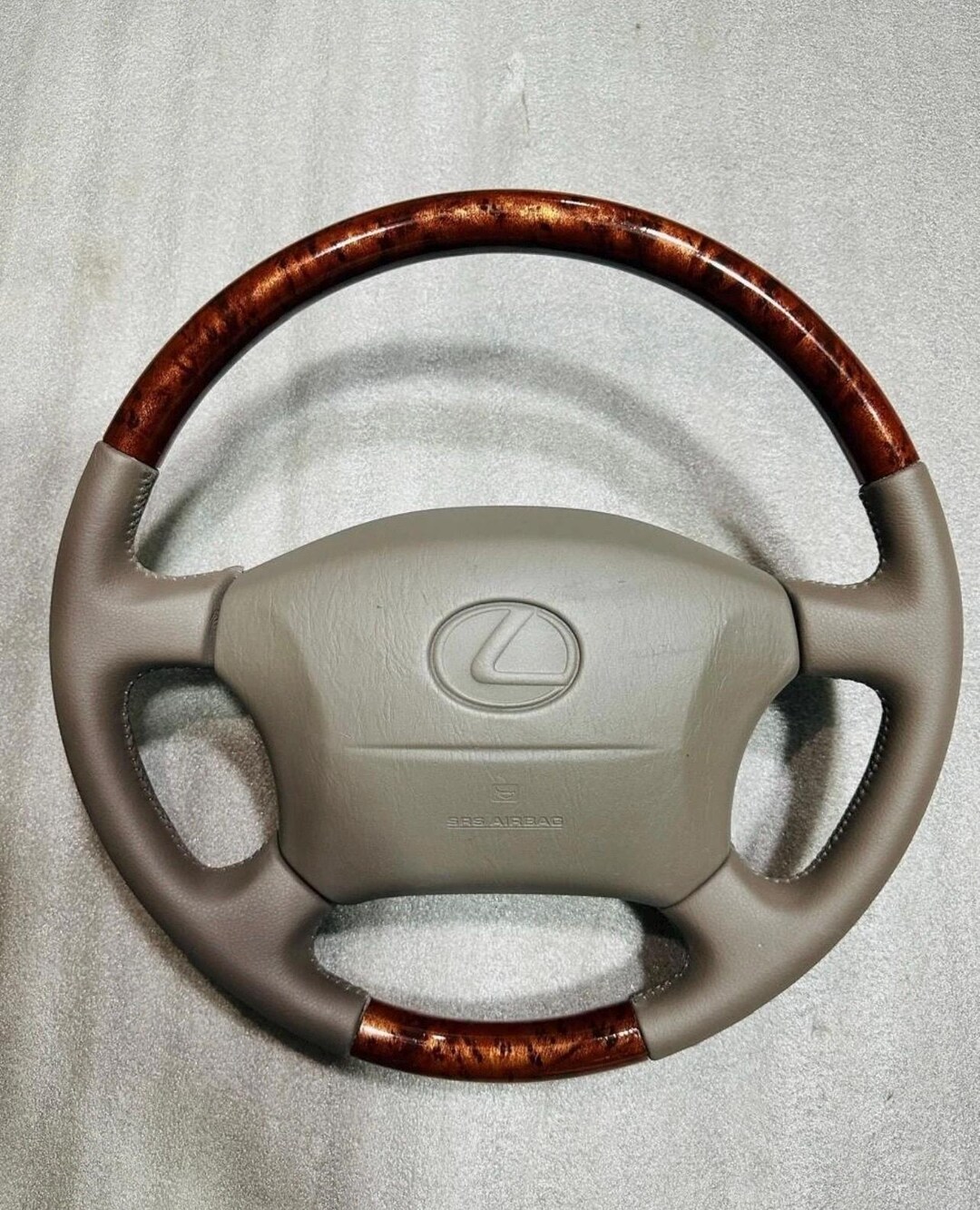 LEXUS LX470 98-2002 Wooden Grain Leather Stitched OEM Steering Wheel - Etsy