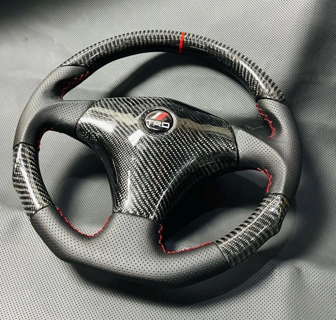 Toyota MR-2 Spyder, CELICA, Supra TRD Carbon Fiber Custom Steering ...