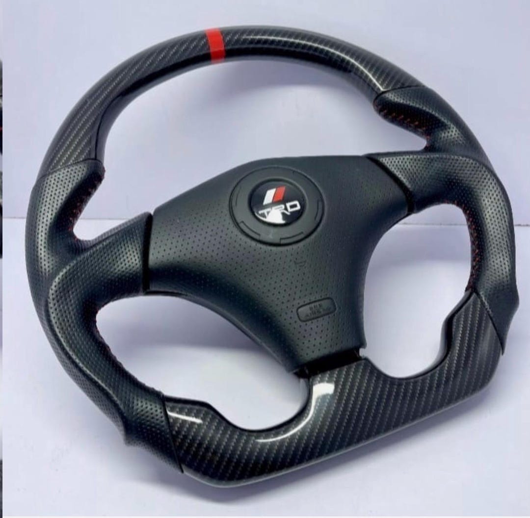 Toyota MR-2 Spyder, CELICA, Supra TRD Carbon Fiber Custom Steering ...