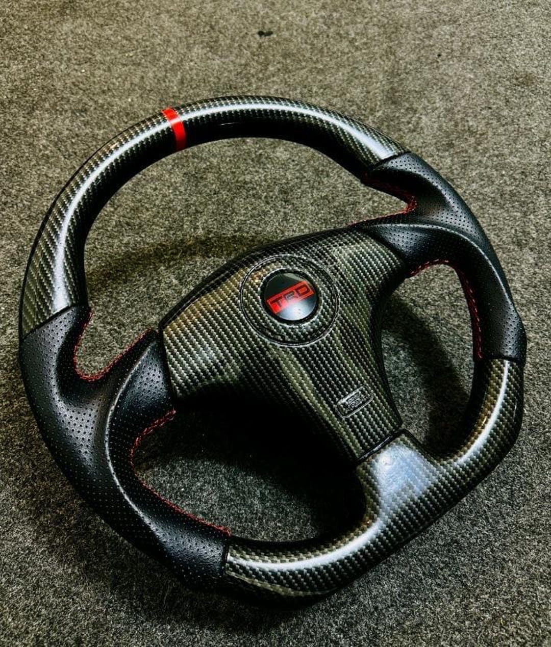 Toyota MR-2 Spyder, CELICA, Supra TRD Carbon Fiber Custom Steering ...