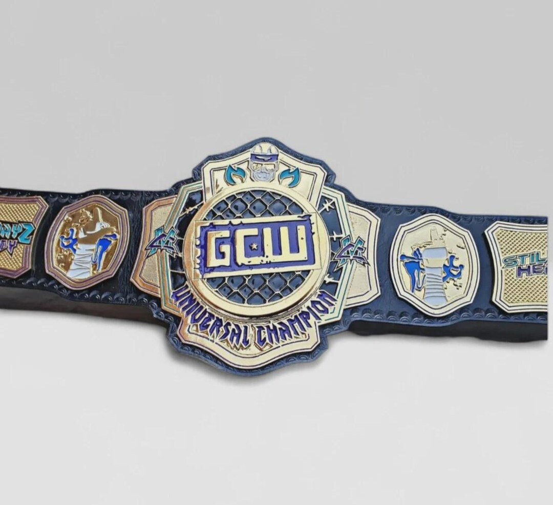 GCW Spinner Heavyweight Championship Replica Title Belt 4MM Zin Adult ...