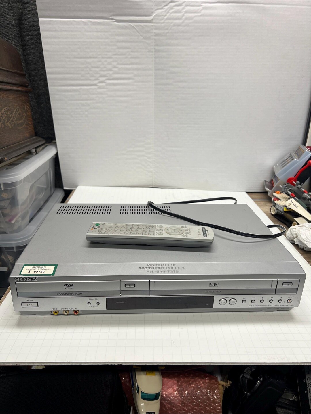 Sony VCR/DVD Combo Unit Renewed SLV-D370P - Etsy