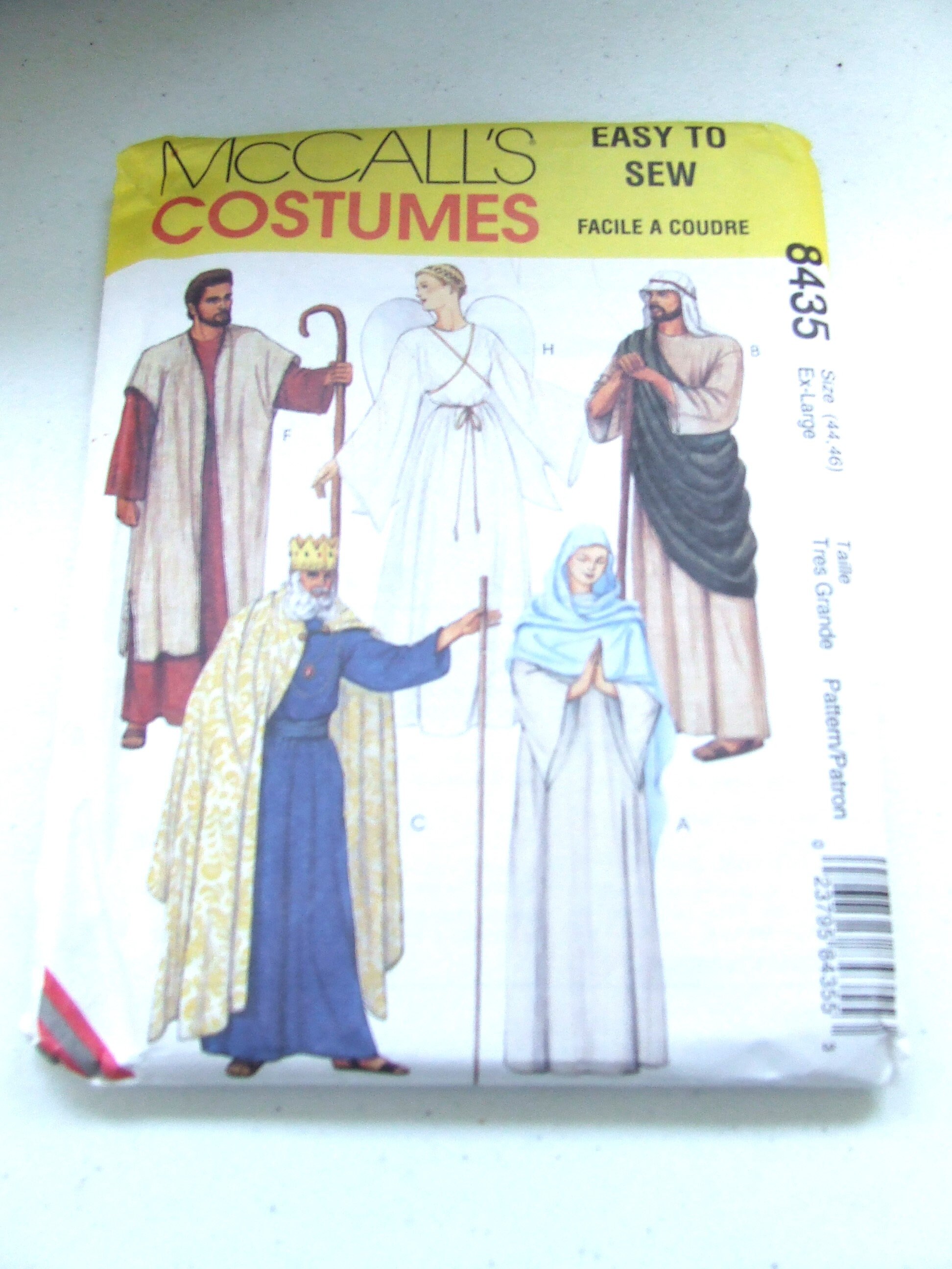 Adult Costume Pattern to Make a Nativity Set....size Medium - Etsy