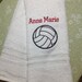 Personalized volleyball towel fast turn around great seller | Etsy