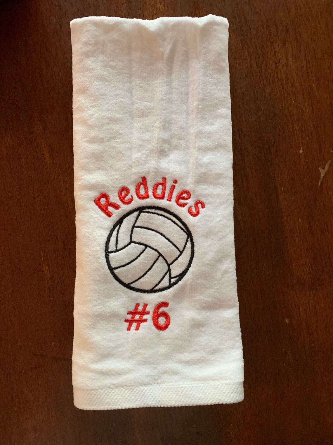 Volleyball personalized towel volleyball towel volleyball | Etsy