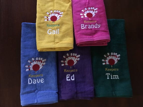 Personalized Bowling Towels Personalized Free Fast - Etsy