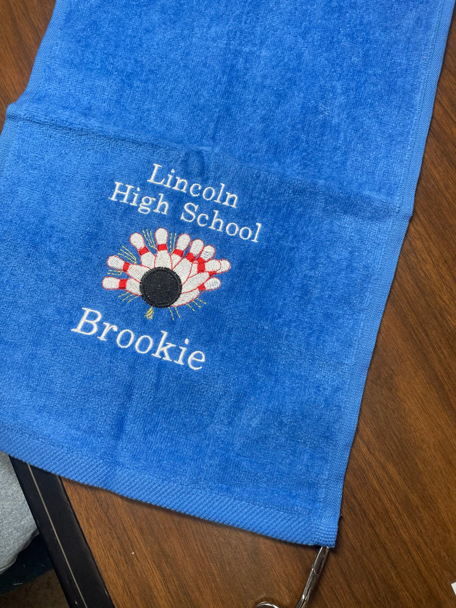 Personalized Bowling Towels Personalized Free Fast - Etsy