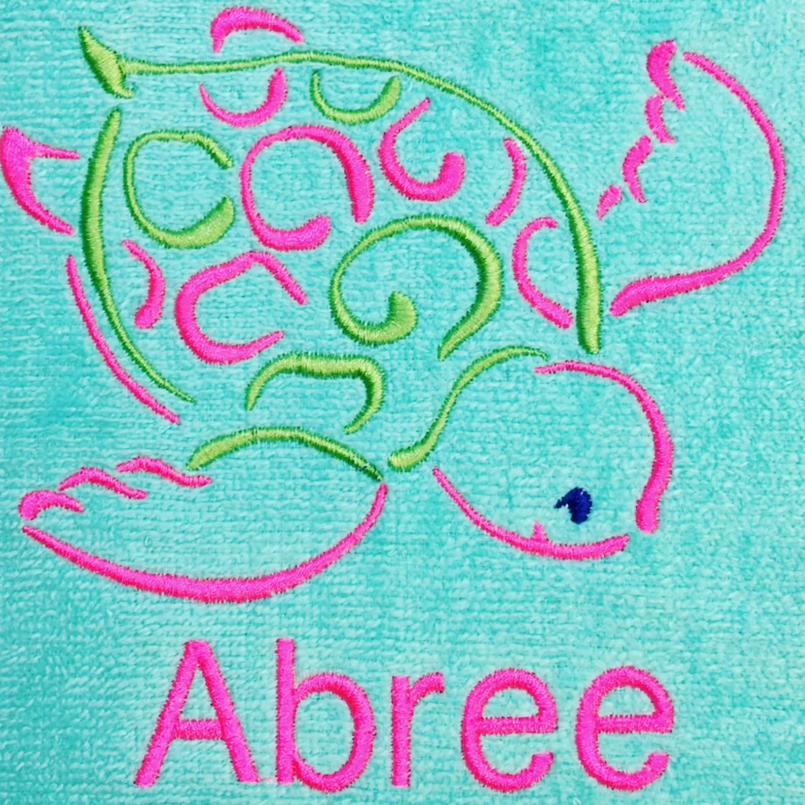 Personalized Turtle Beach Towels Towels for Kids and Adults | Etsy
