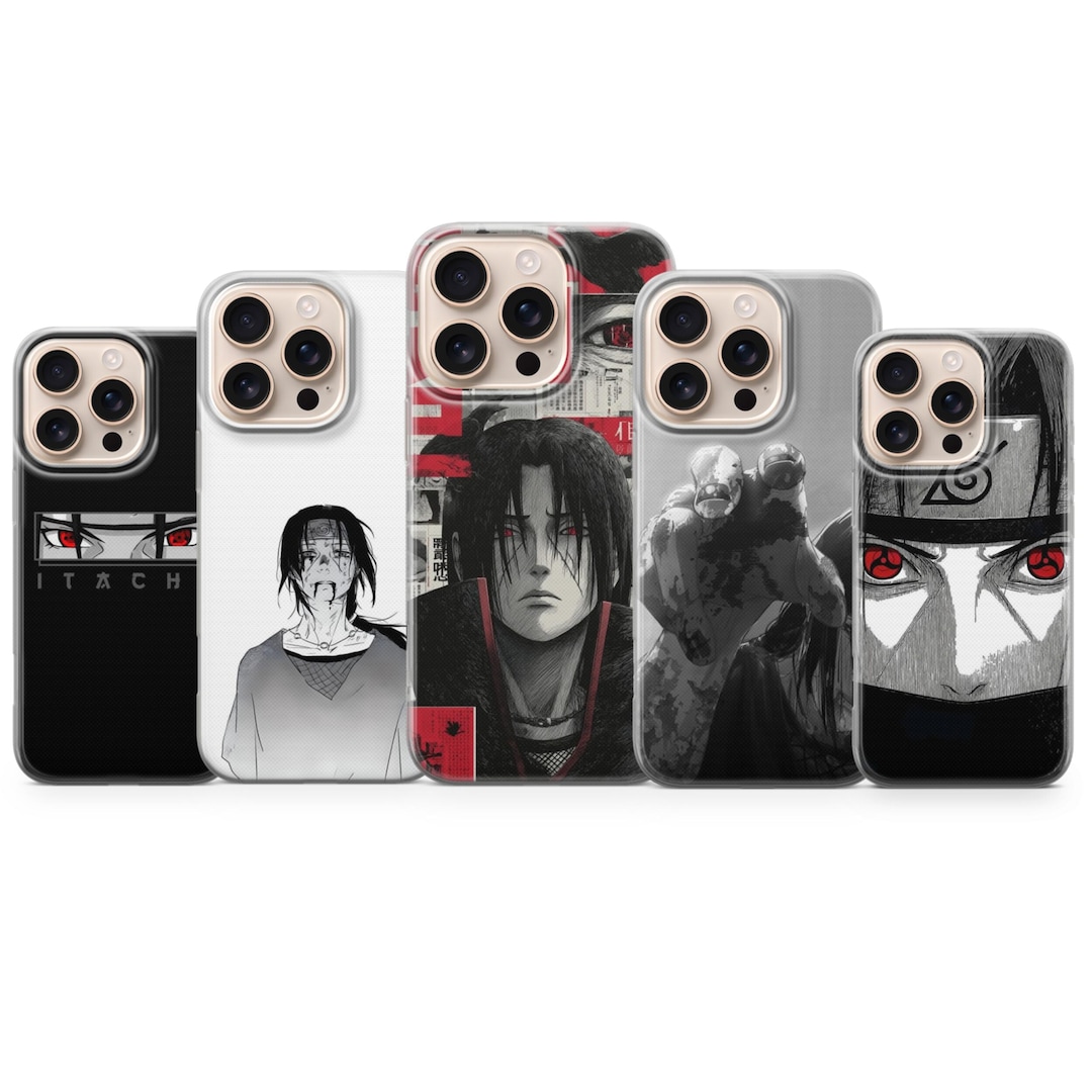 Itachi Uchiha Phone Case – Naruto Anime Cover for iPhone 17 Air 16e 15 ...