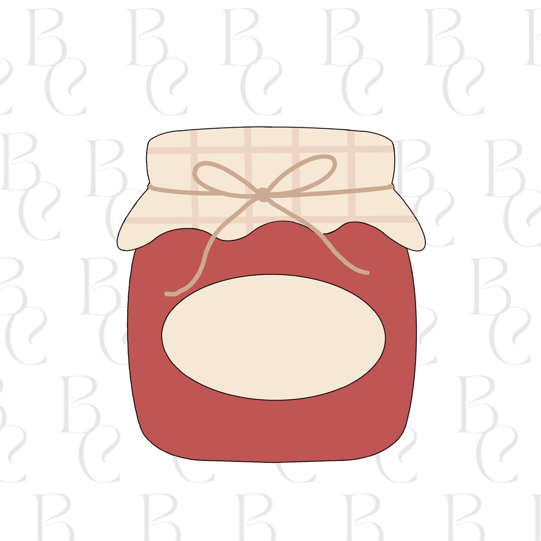 Jam Jar Cookie Cutter - Etsy