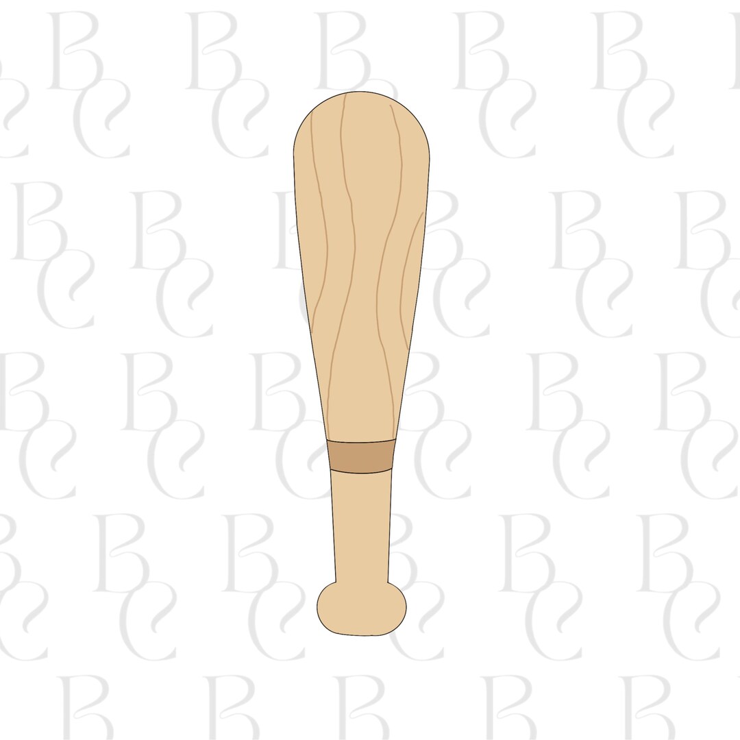 Baseball Bat Cookie Cutter - Etsy