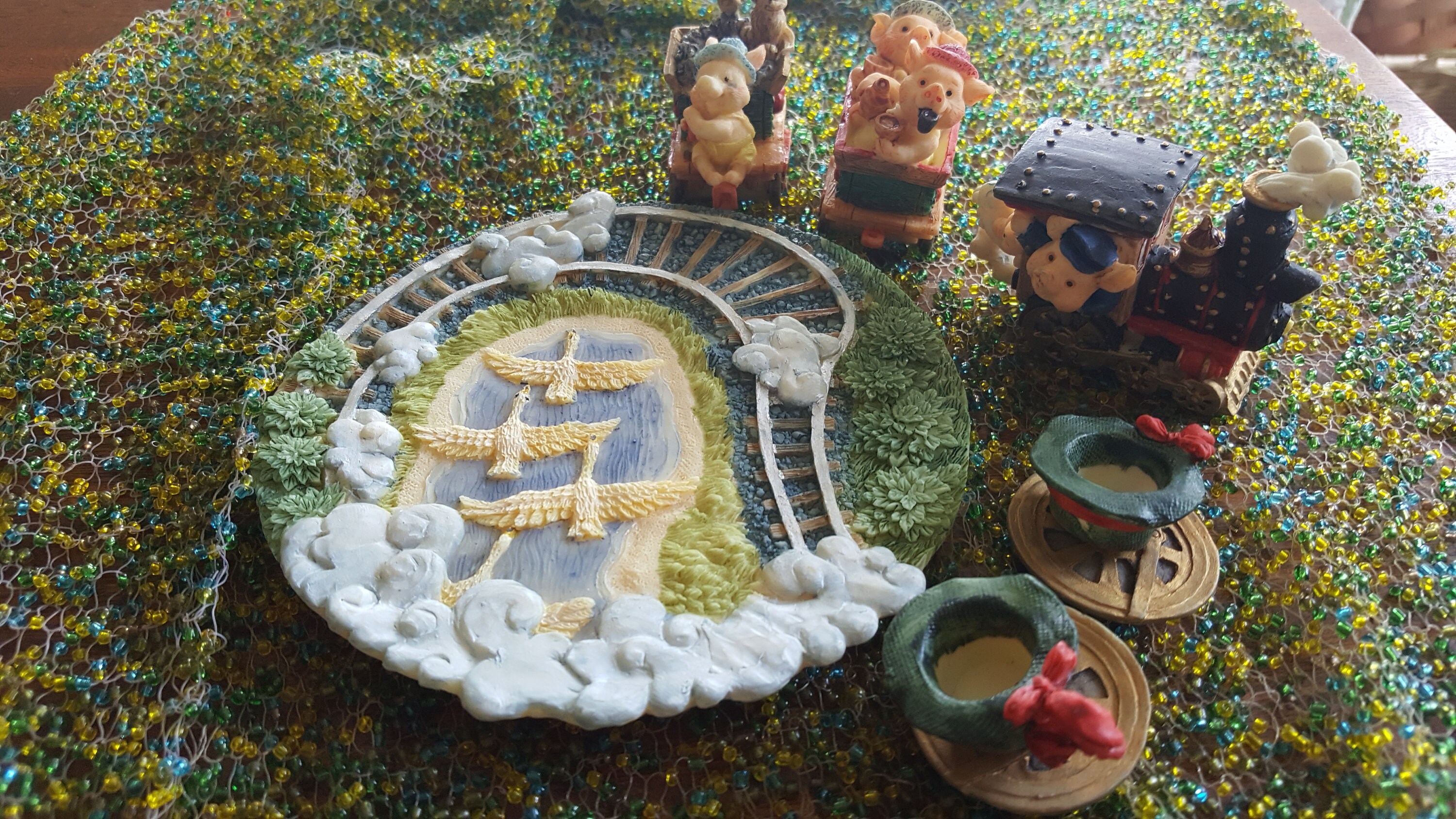 Mini Tea Set Choo Choo Train by Popular Imports 8 Pieces in - Etsy