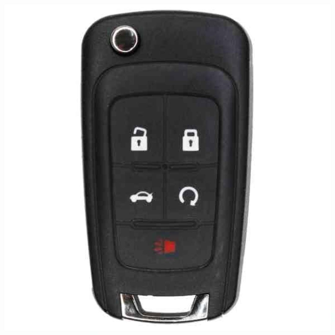 Keys4less Replacement Flip Key Fob for Buick Verano 2012 FCC ...