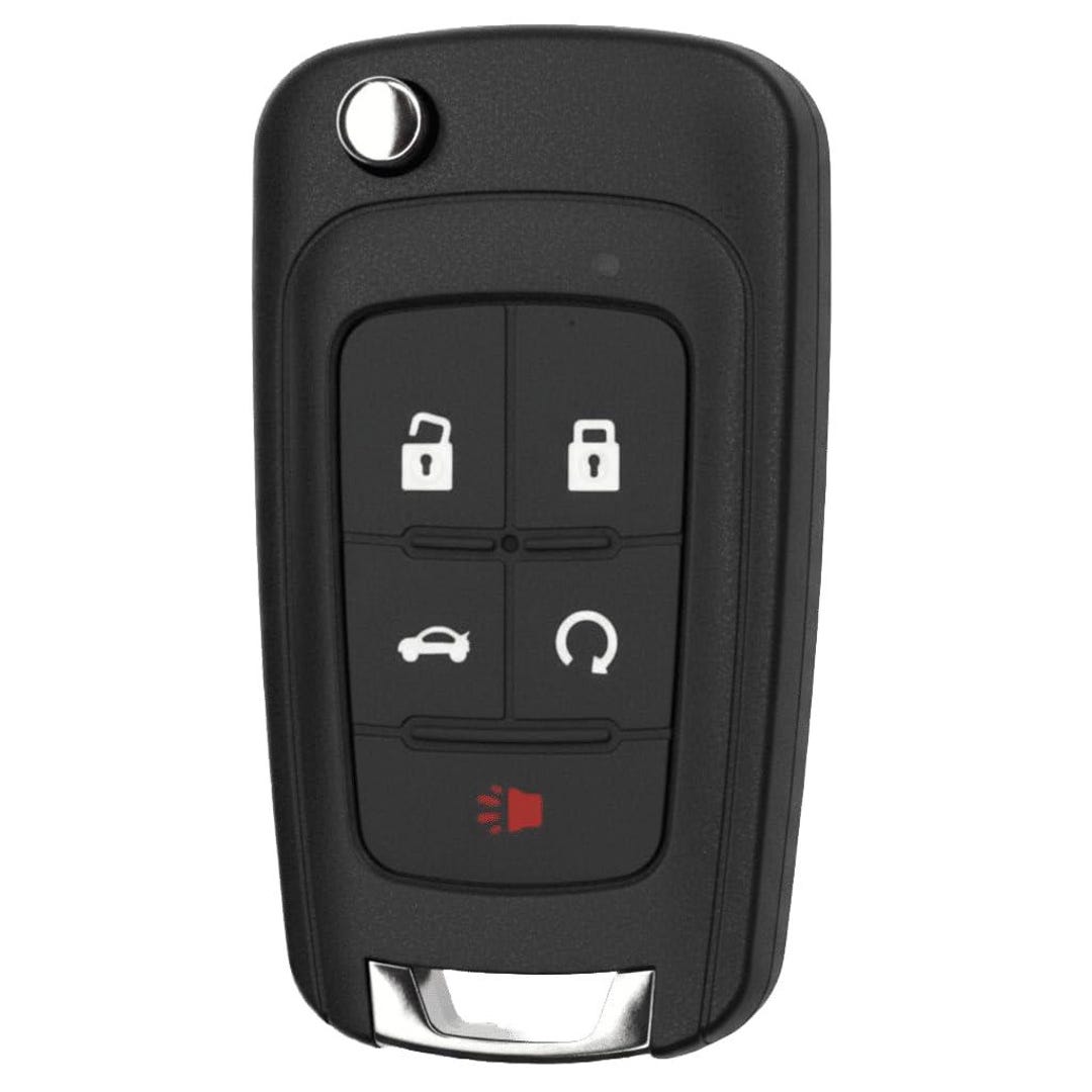 KEYS4LESS Replacement Flip Key Fob for Buick Verano 2012-2017 FCC ...