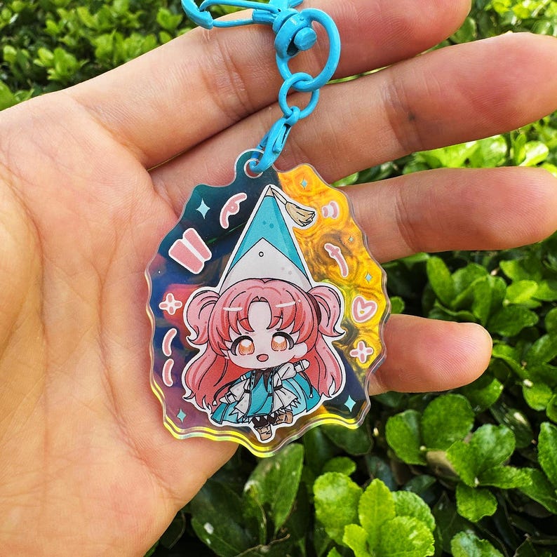 Witch Hat Atelier Keychain! Coco, Tetia, Richeh, Agott, Qifrey and ...