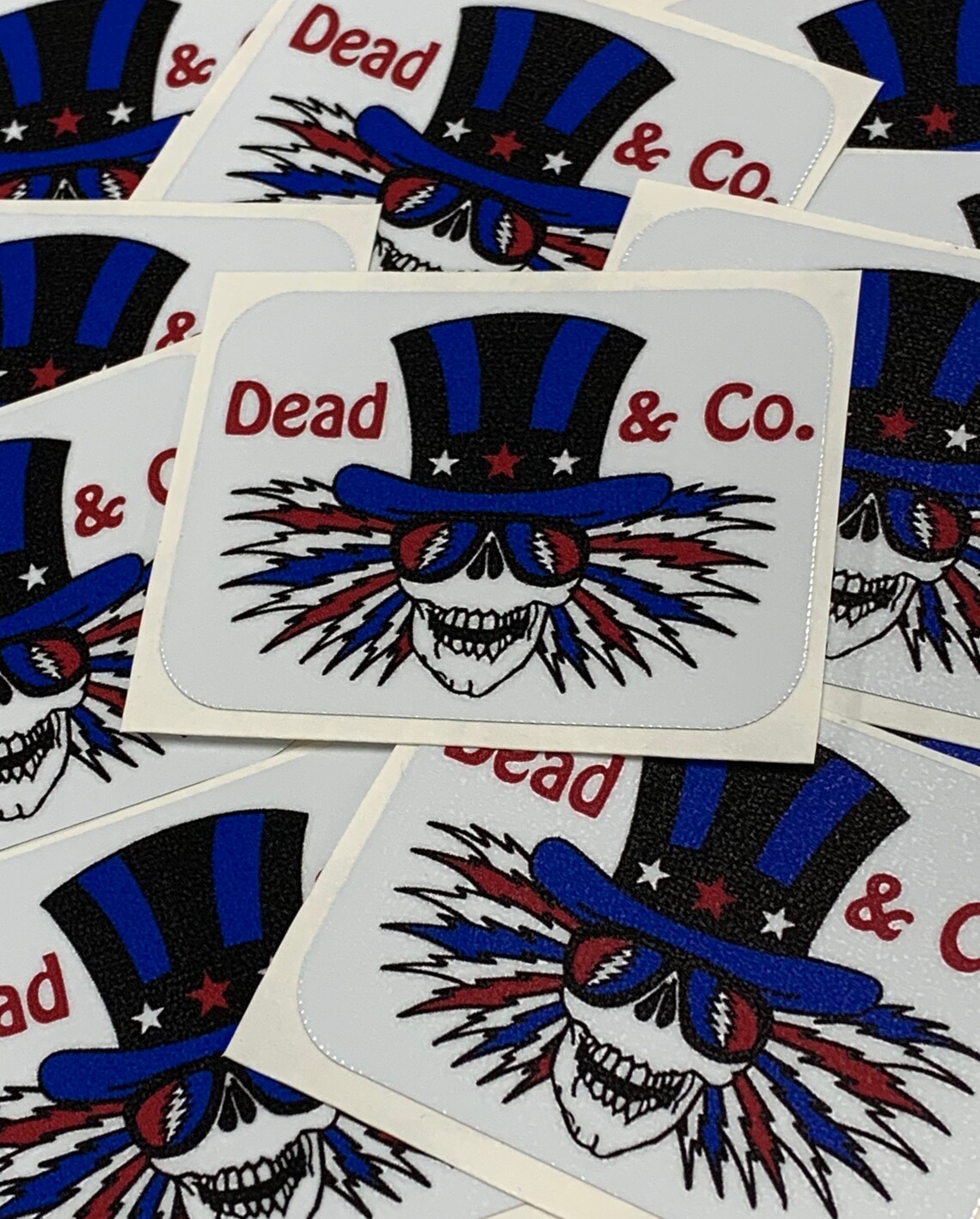 Uncle Sam Dead & Co. Sticker or Magnet | Etsy