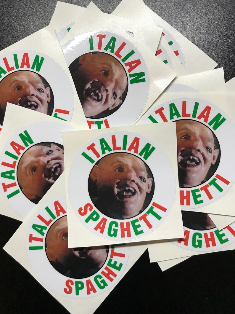 The Sloth "italian Spaghetti" Phish Sticker or Magnet - Etsy