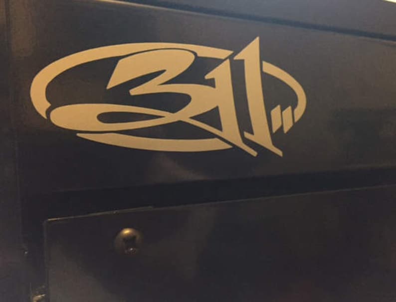 311 Vinyl Decal | Etsy
