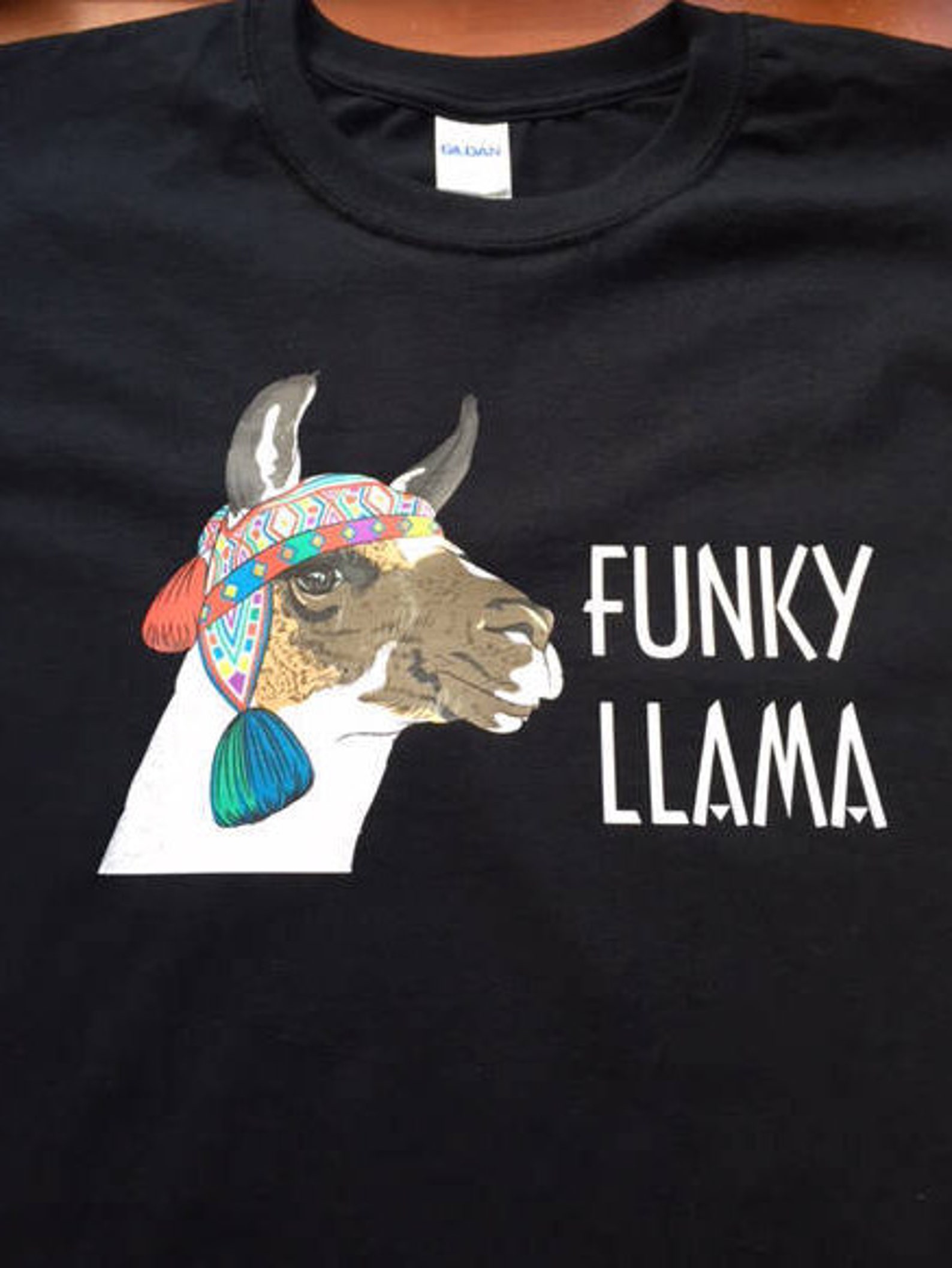 Phish "funky Llama" T-shirt, Tie Dye T-shirt, Youth T-shirt, Long ...