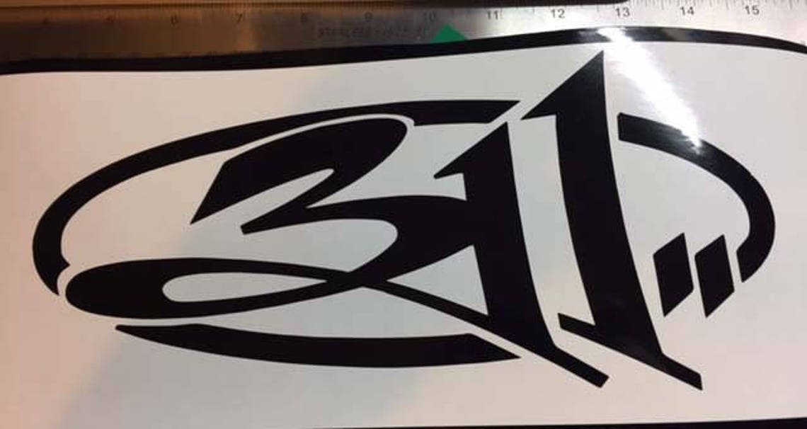 311 Vinyl Decal | Etsy