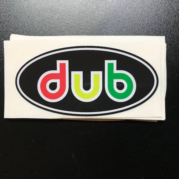 Dub Sticker - Etsy