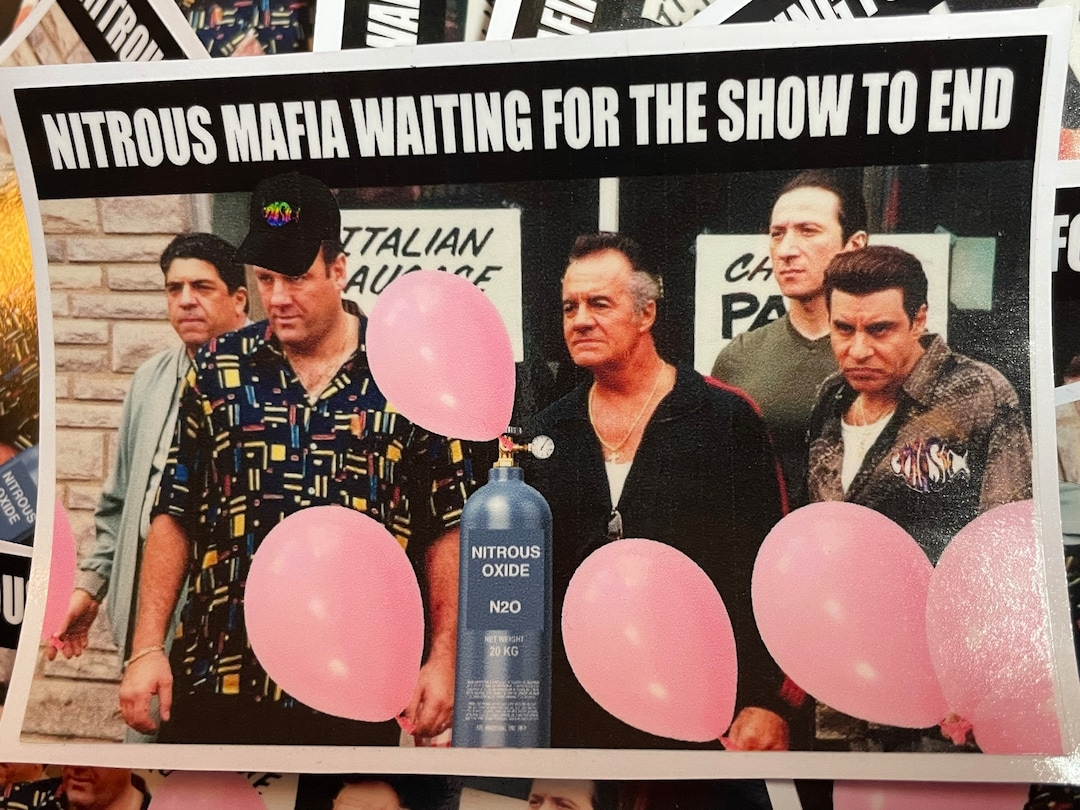 New Jersey Nitrous Mafia Phish Sticker or Magnet - Etsy