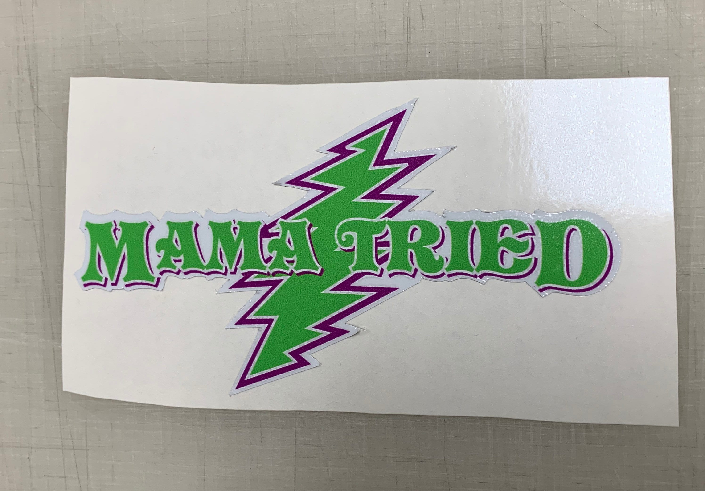 Mama Tried Sticker or Magnet - Etsy
