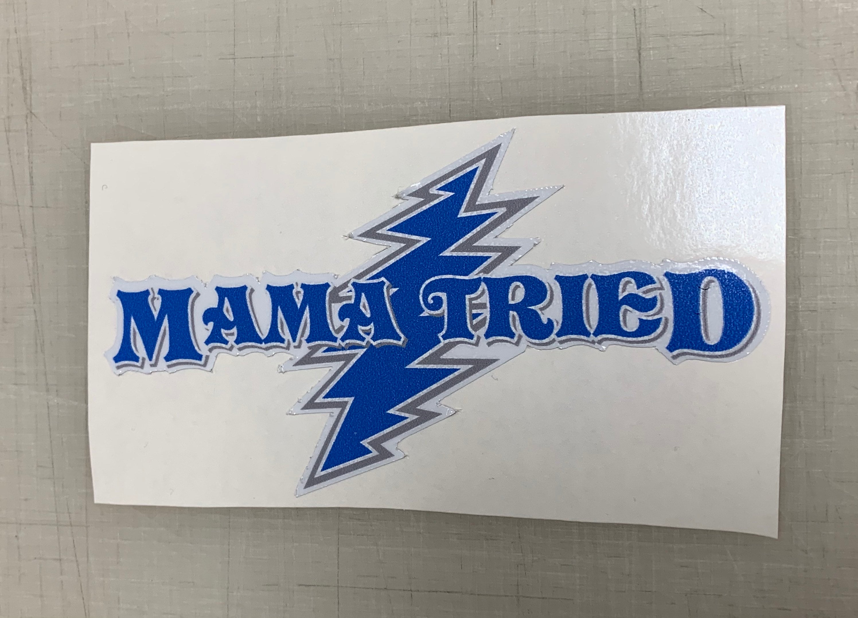 Mama Tried Sticker or Magnet - Etsy